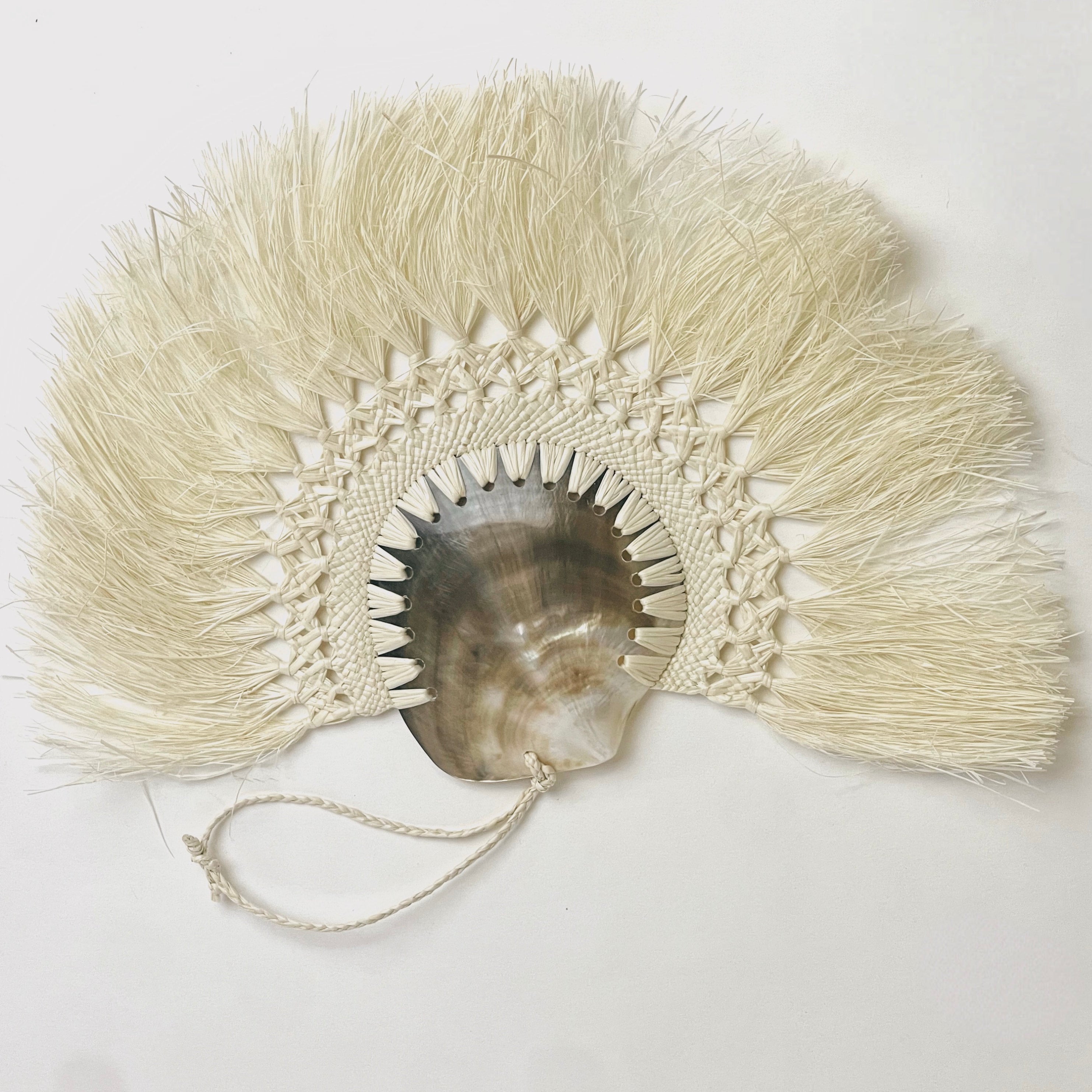 Raro Rito Niau Mother of Pearl Fan | Hana Hou