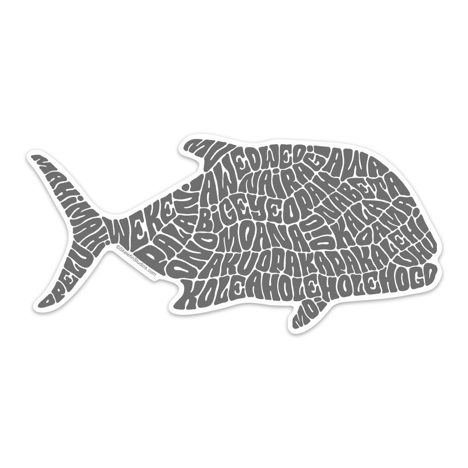 Ulua Fish Sticker
