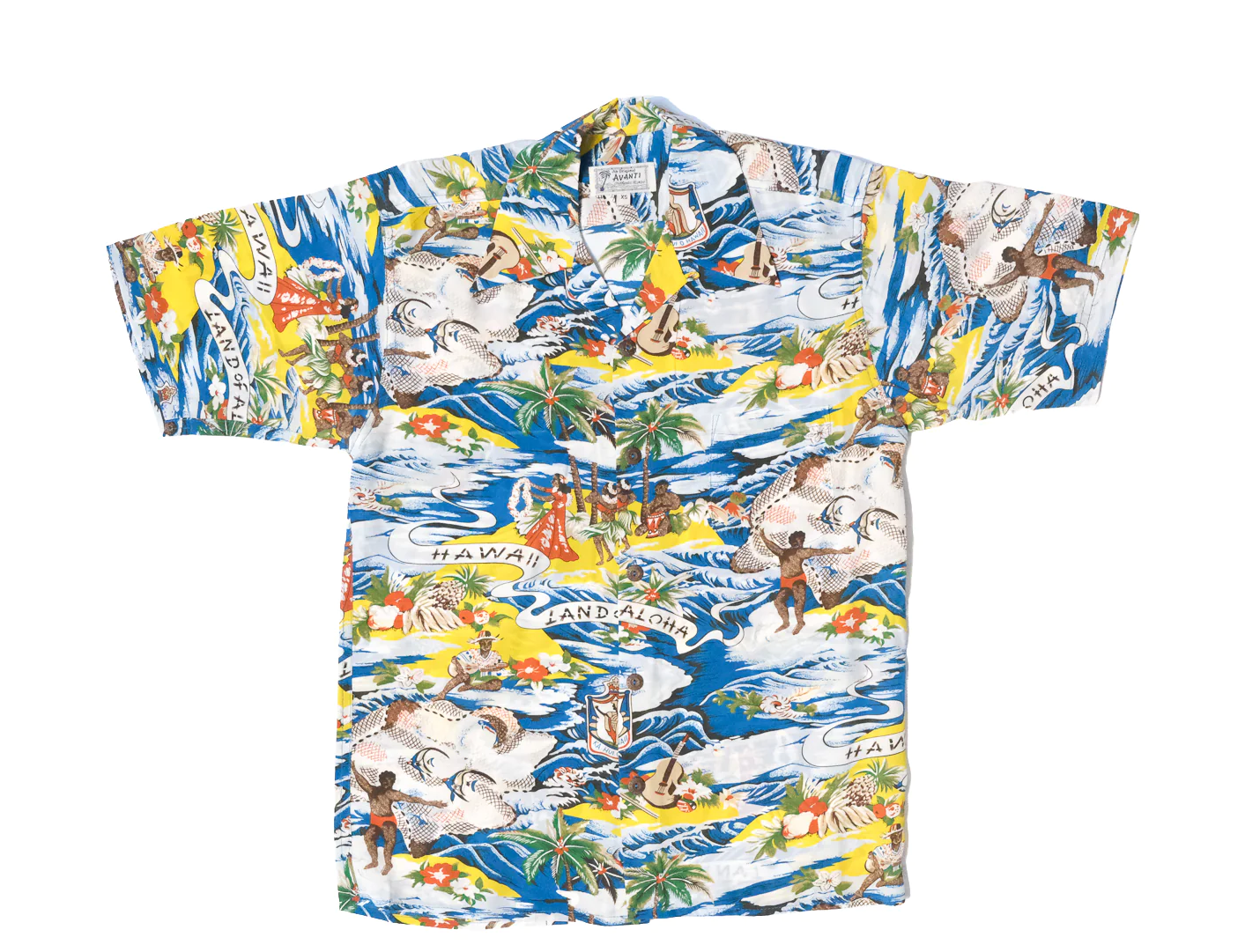Land of Aloha Aloha Shirt - Teal | Hana Hou